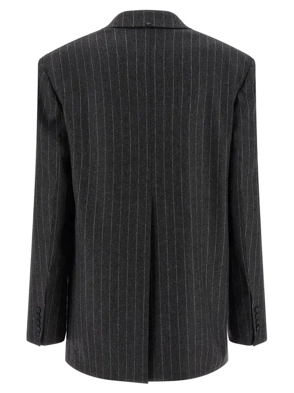 Sportmax Belford1234 Double-breasted Wool Blend Blazer