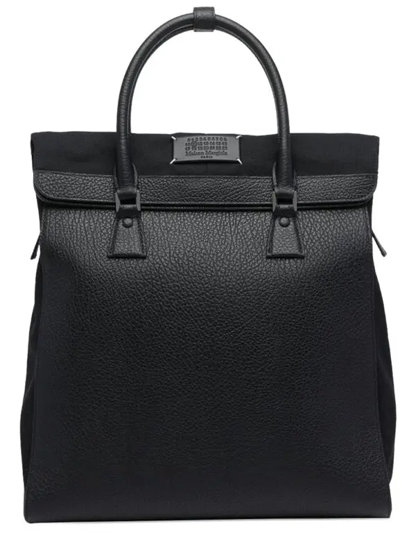 MAISON MARGIELA 5ac Daily Vertical Convertible Bag - Black