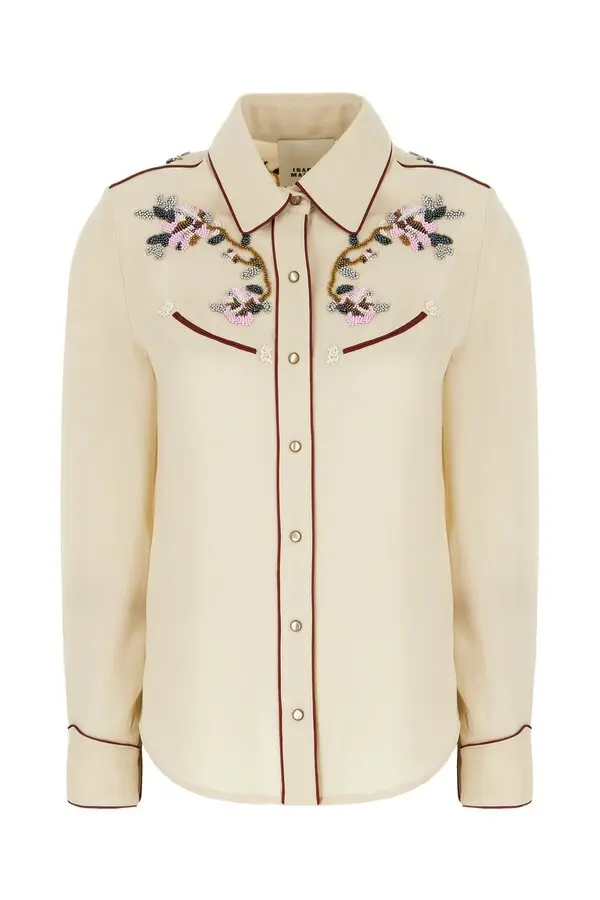 Isabel Marant Étoile Embroidered Shirt - Multicolor