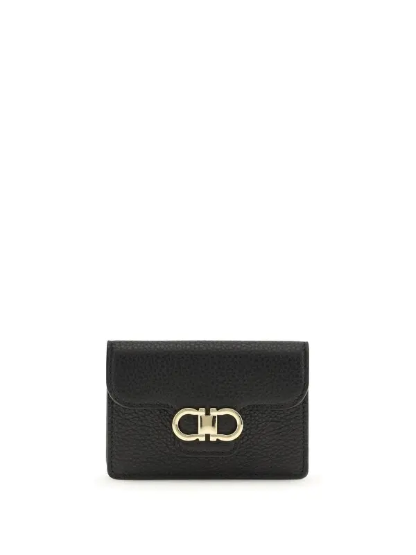 FERRAGAMO Gancini Keyring - Black
