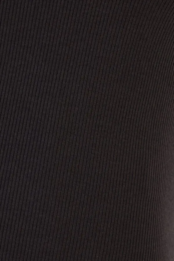 Alaïa Ribbed Racerback Bodysuit