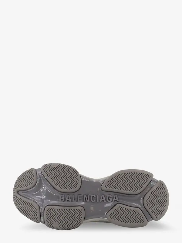 Balenciaga Triple S Gradient Mesh And Nylon Insert Sneakers With Distressed Effect - Multicolor