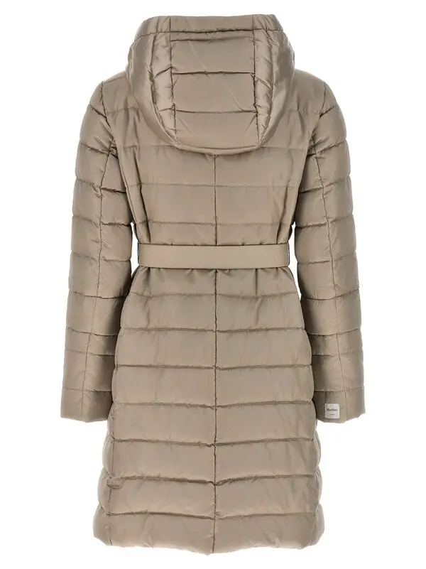 Max Mara Reversible Quilted Down Jacket - Cream