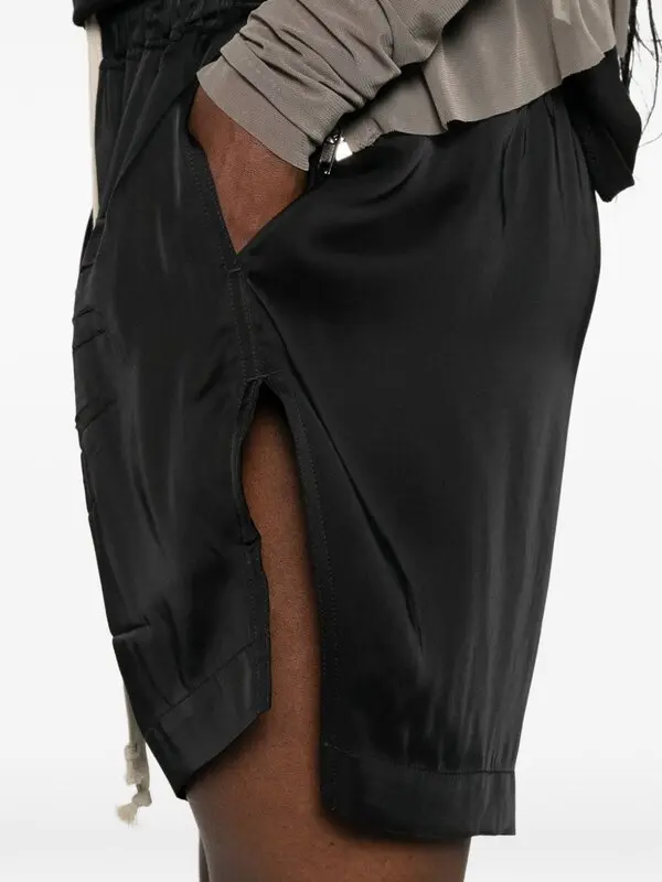 Rick Owens Drawstring Layered Shorts - Multicolor