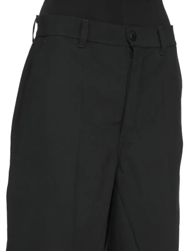 Rick Owens Drawstring Layered Shorts