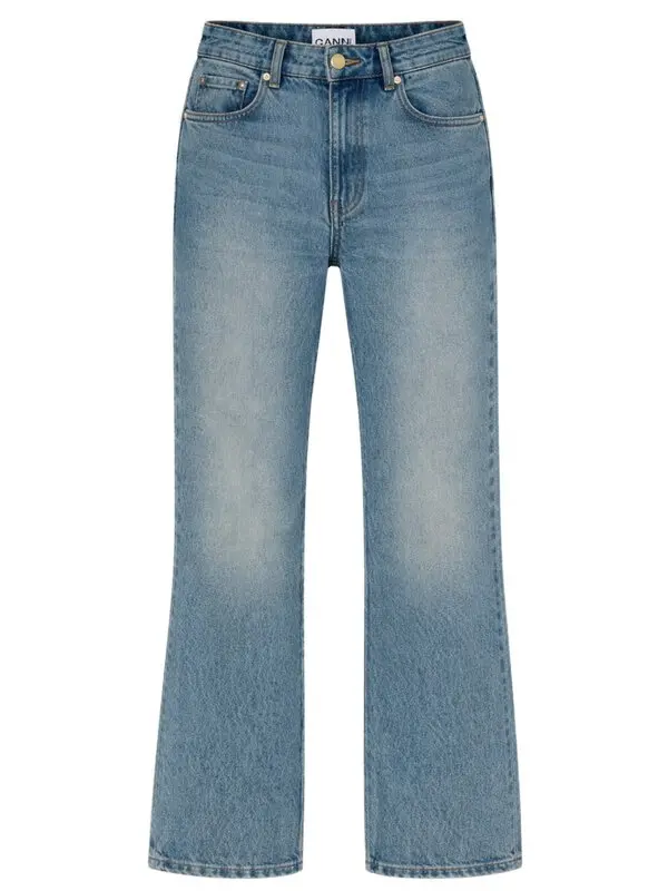 GANNI Betzy Flare Jeans - Blue