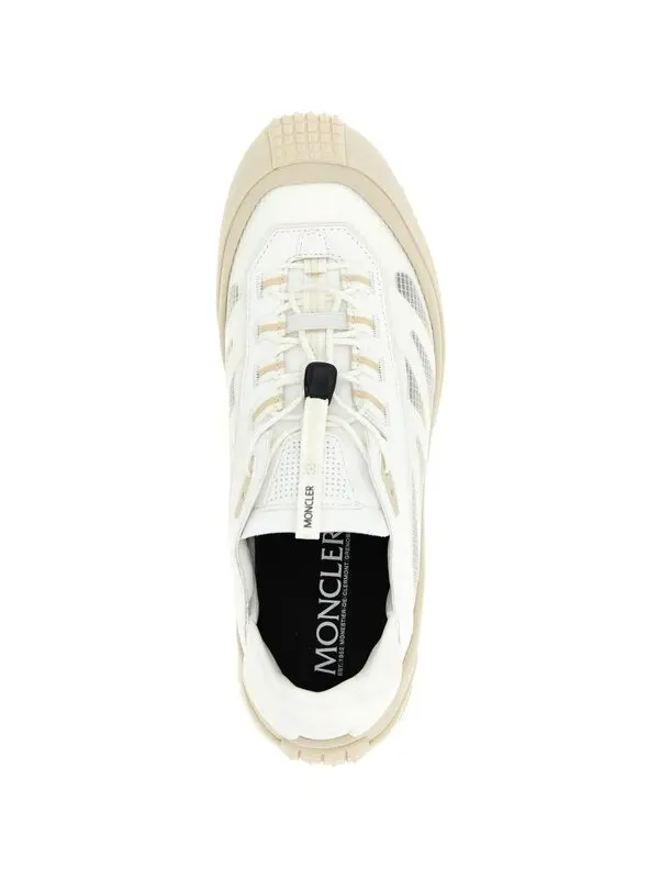 Moncler Trailgrip Lp Low Sneakers With Suede And Nubuck Detail - Multicolor