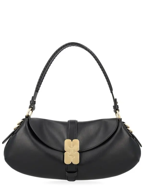 GANNI B-kat Shoulder Bag - Black