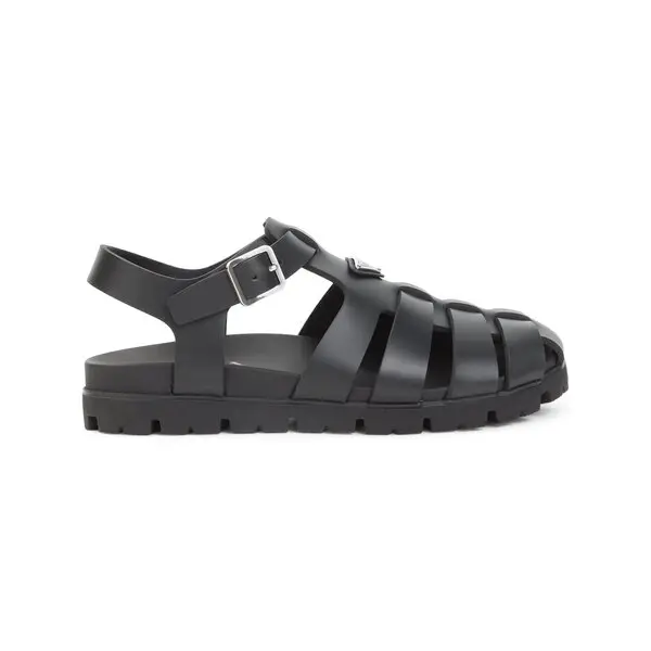 Prada Eva Cage Sandals