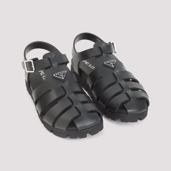 Prada Eva Cage Sandals