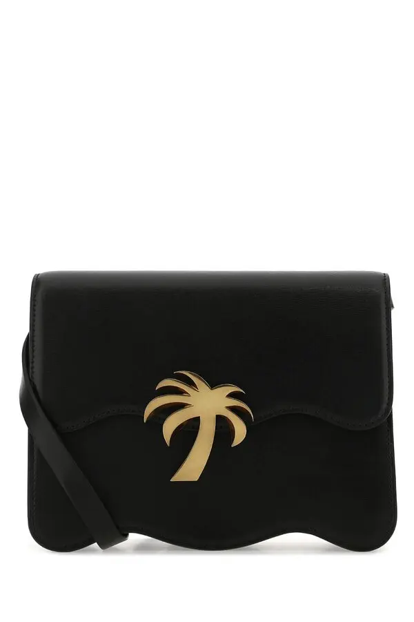 Palm Angels Borsa Shoulder Bag With Palm Tree Clasp