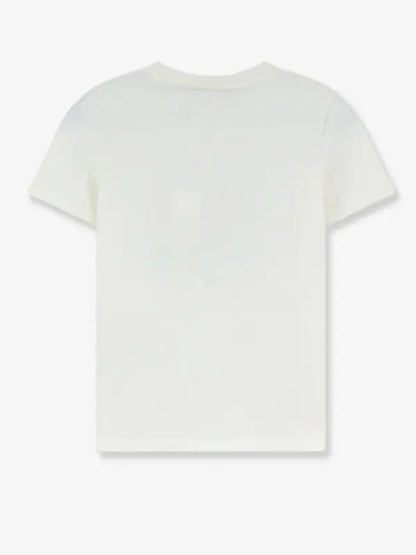 Chloé Cotton T-shirt With Logo Print