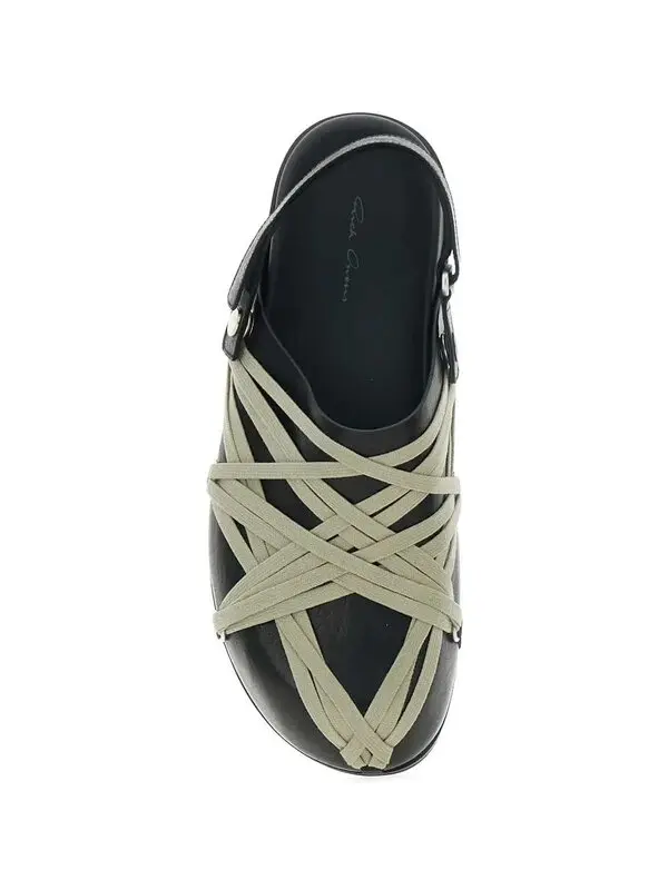 Rick Owens Temple Megalace Mules - Black