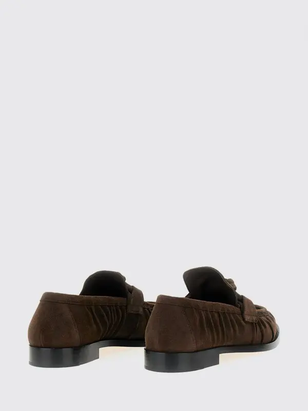 Bottega Veneta Leather Loafers With Bow Detailing