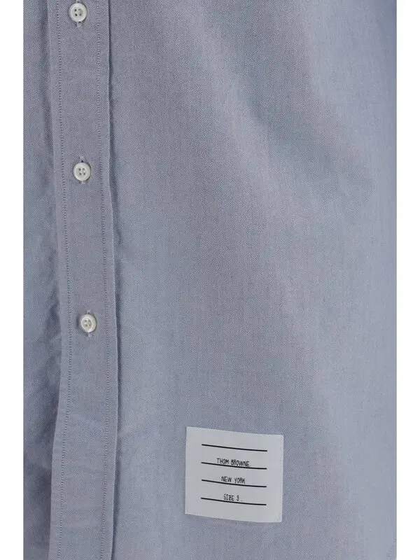 Thom Browne Cotton Shirt - Blue