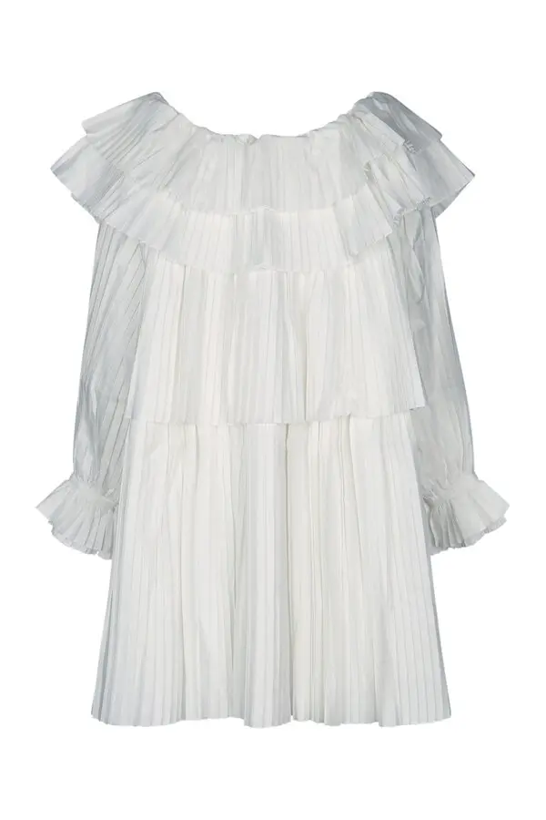 BODE Abito Dress With Ruffle Detail