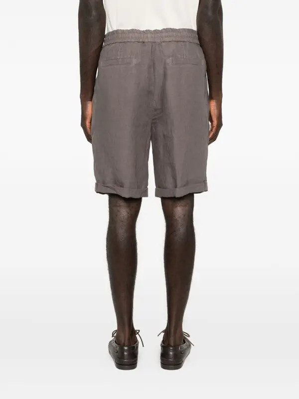 Brunello Cucinelli Linen Bermuda Shorts - Multicolor