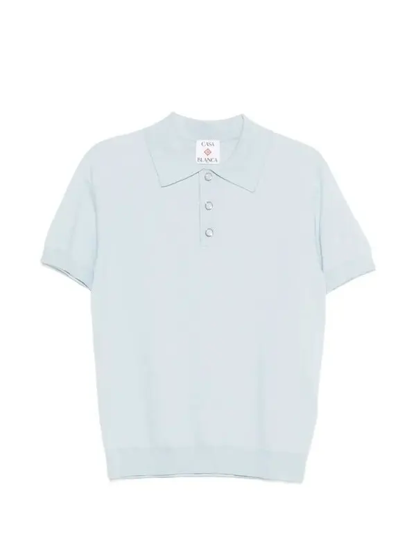 Casablanca Monogrammed Polo