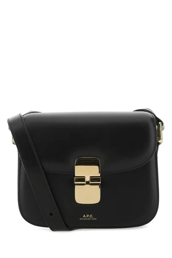 A.p.c. Leather Mini Grace Crossbody Bag