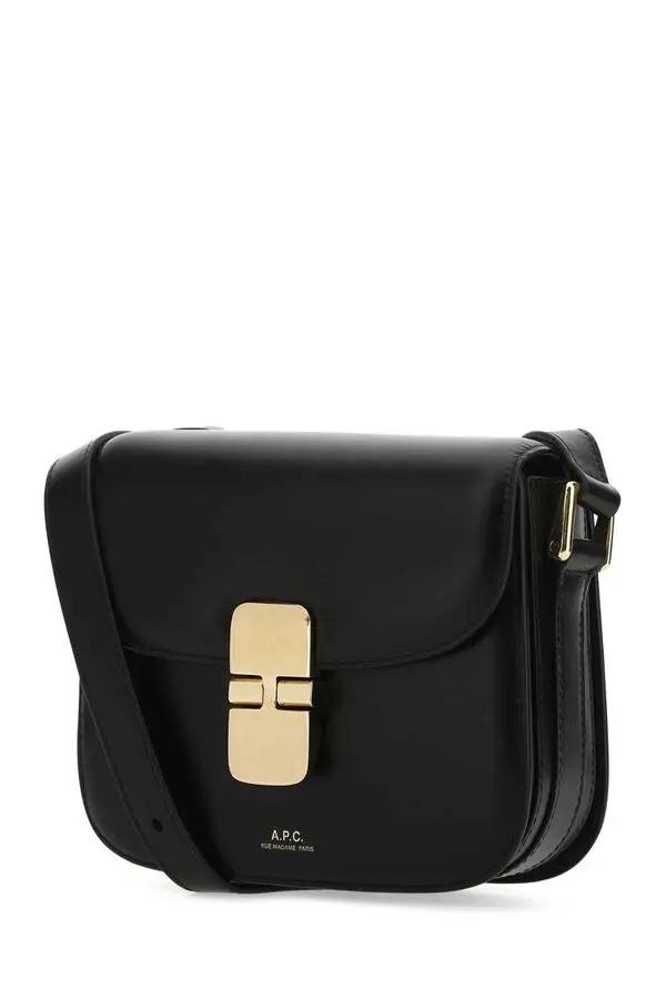 A.p.c. Leather Mini Grace Crossbody Bag