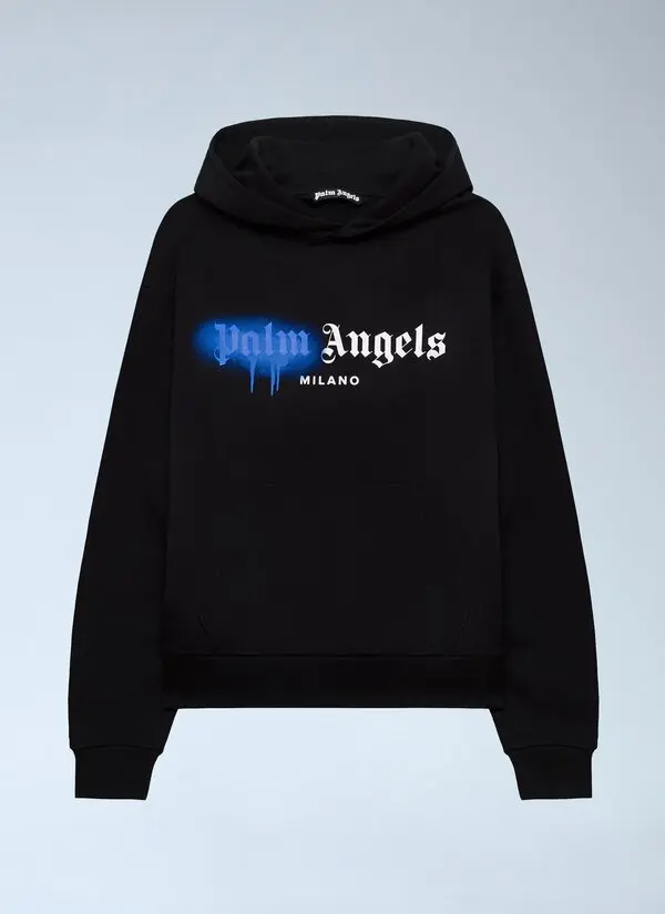 Palm Angels Spray Milan Hooded Sweatshirt