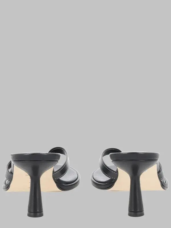 AeydĒ Daphne Heeled Sandals - Black