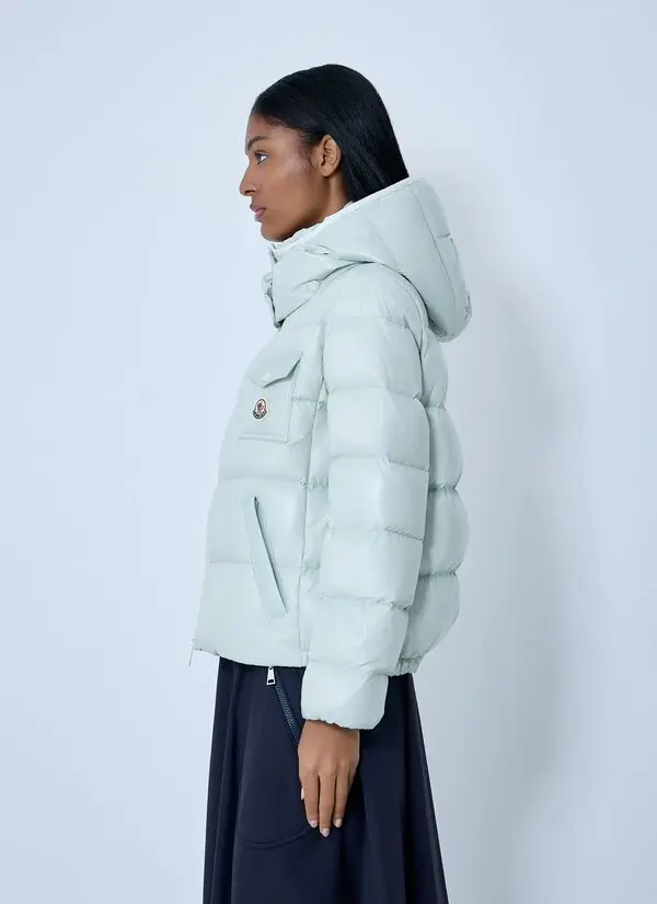 Moncler Andro Short Down Jacket - Green