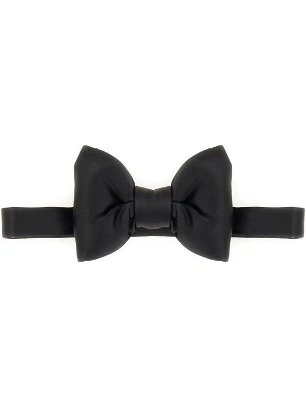 TOM FORD Papillon In Raso Silk Bow Tie - Black