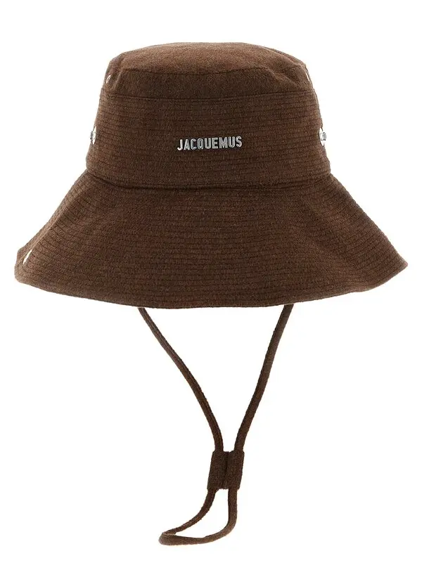 Jacquemus Le Bob De-nîmes Bucket Hat - Brown