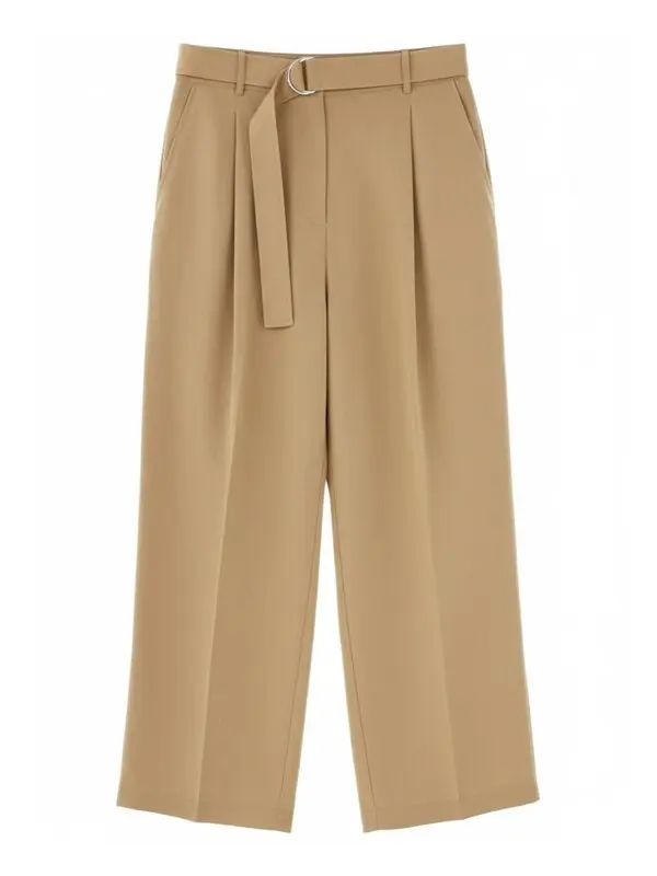 Paul Smith Belted Pants - Cream