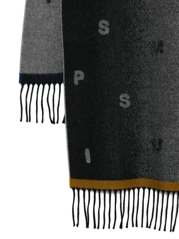 Paul Smith Men Scarf Faded Int Jacq