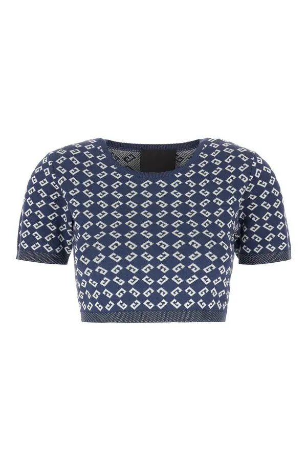 Givenchy Patterned Knit Top - Multicolor