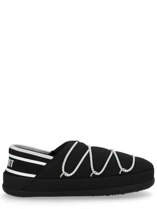 Moon Boot Icon Slipper - Black