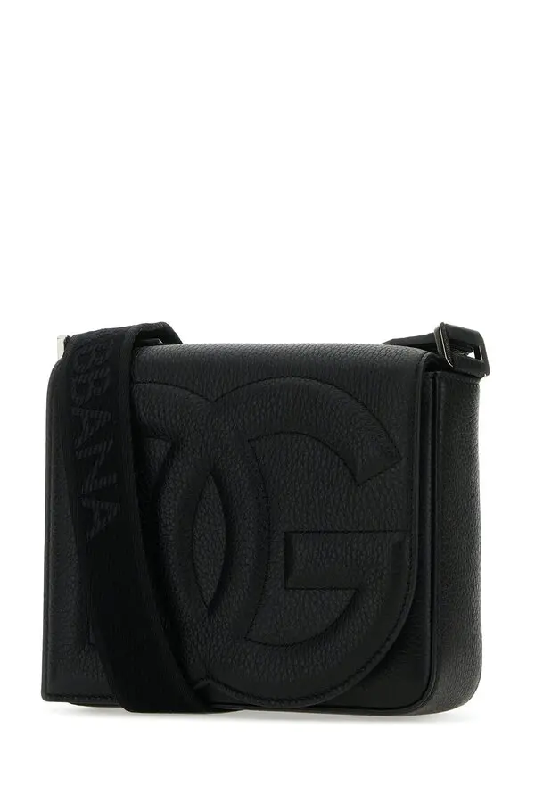 Dolce & Gabbana Cervo Leather Shoulder Bag