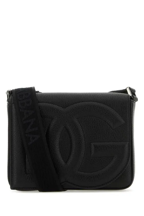 Dolce & Gabbana Cervo Leather Shoulder Bag