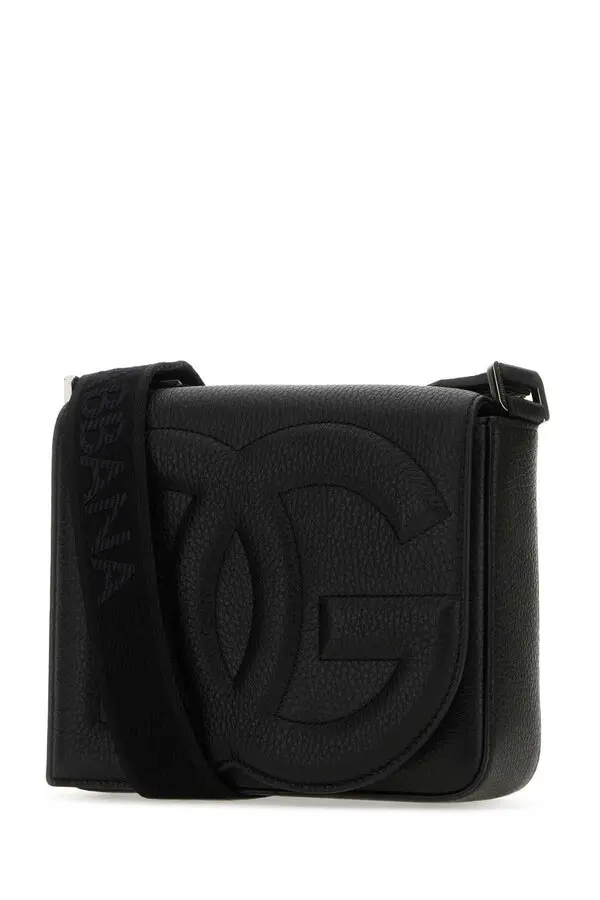 Dolce & Gabbana Cervo Leather Shoulder Bag