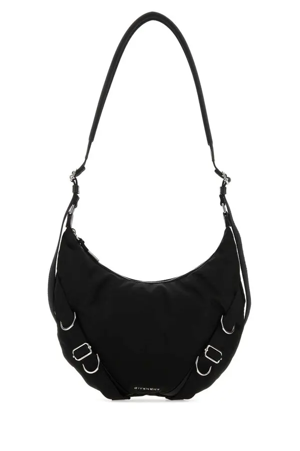 Givenchy Nylon Blend Voyou Crossbody Bag - Black
