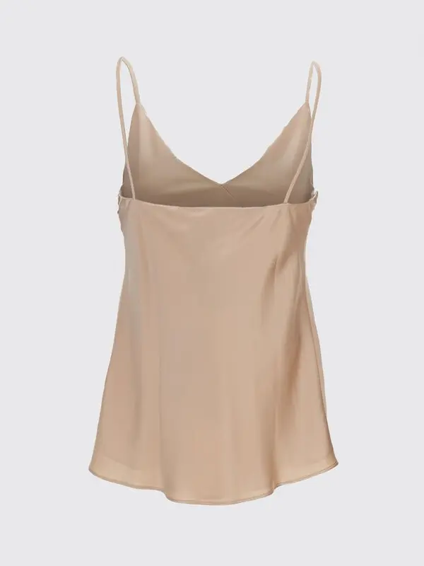 Max Mara V-neck Spaghetti Strap Top - Pink