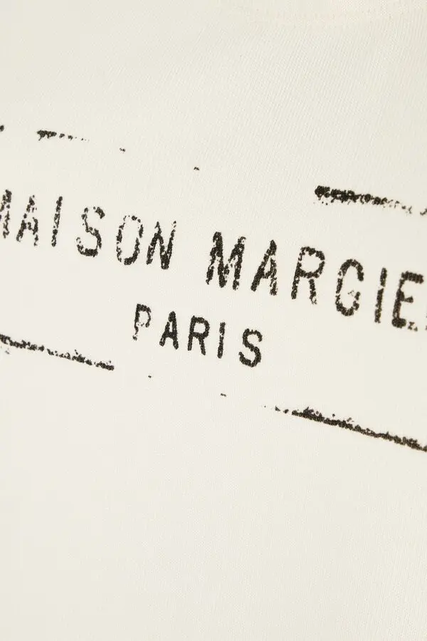 MAISON MARGIELA Sleeveless Graphic Print Tank
