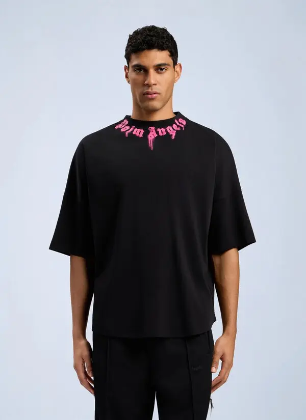 Palm Angels Curved Logo T-shirt