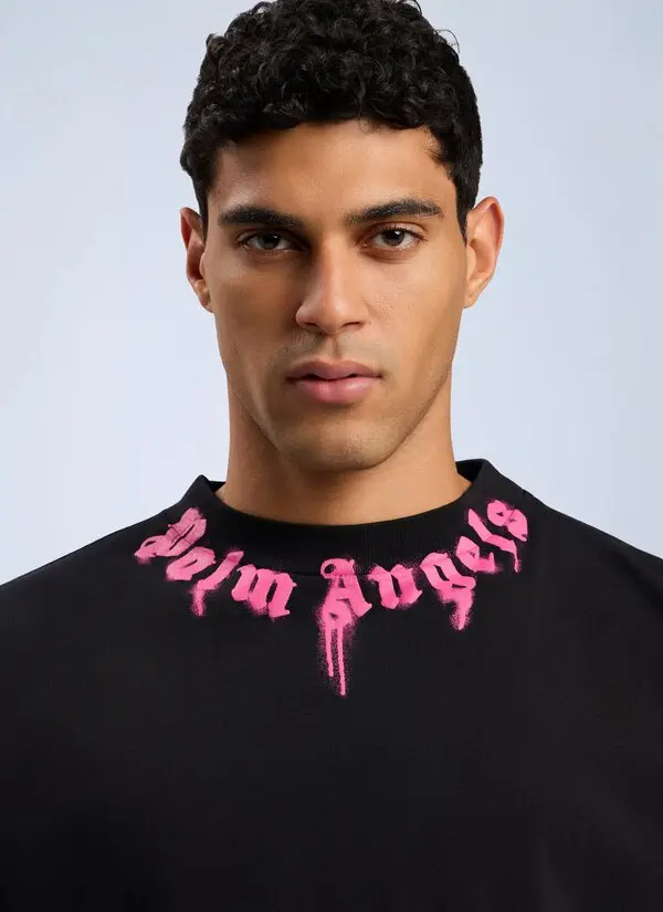 Palm Angels Curved Logo T-shirt