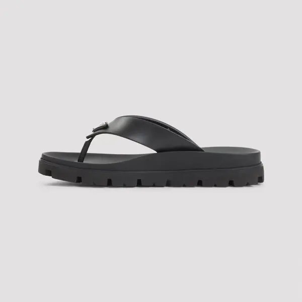 Prada Soft Cage Thong Sandals