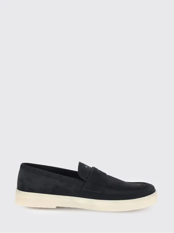 Prada Calf Leather Loafers - Blue