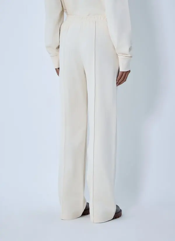 Moncler Wide Leg Track Pants With Drawstring Waist - Multicolor