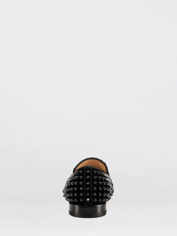 CHRISTIAN LOUBOUTIN Studded Loafers - Black