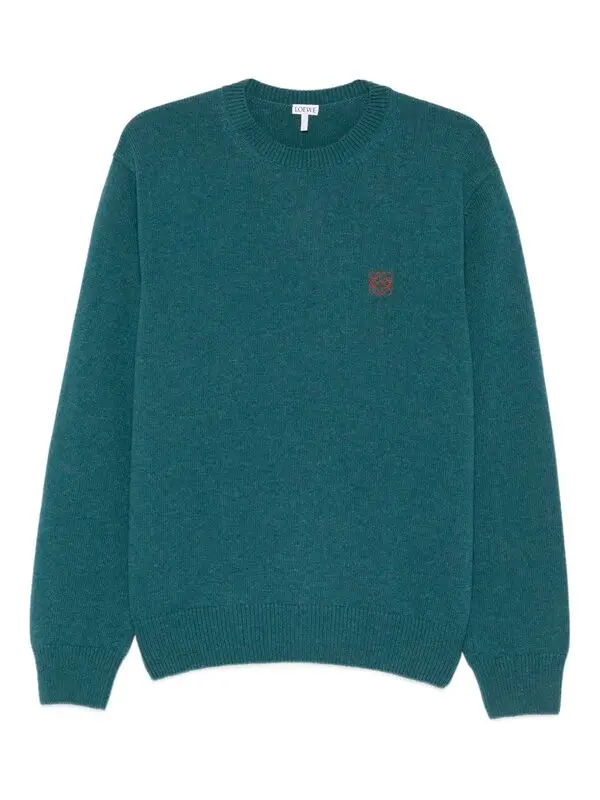 Loewe Anagram Wool Sweater - Multicolor