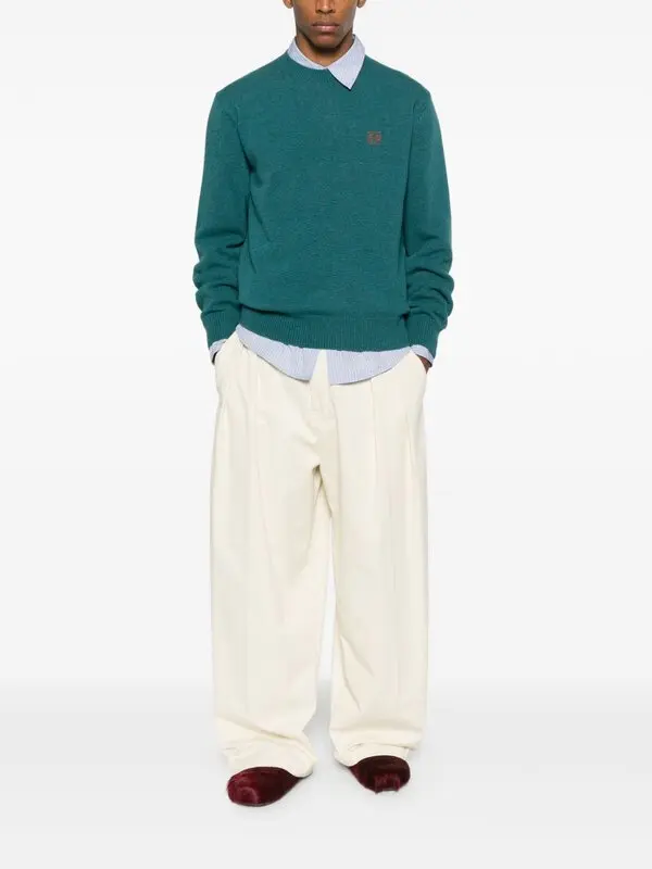 Loewe Anagram Wool Sweater - Multicolor