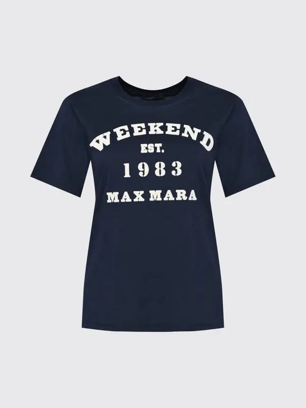 Max Mara Est. 1983" T-shirt - Blue