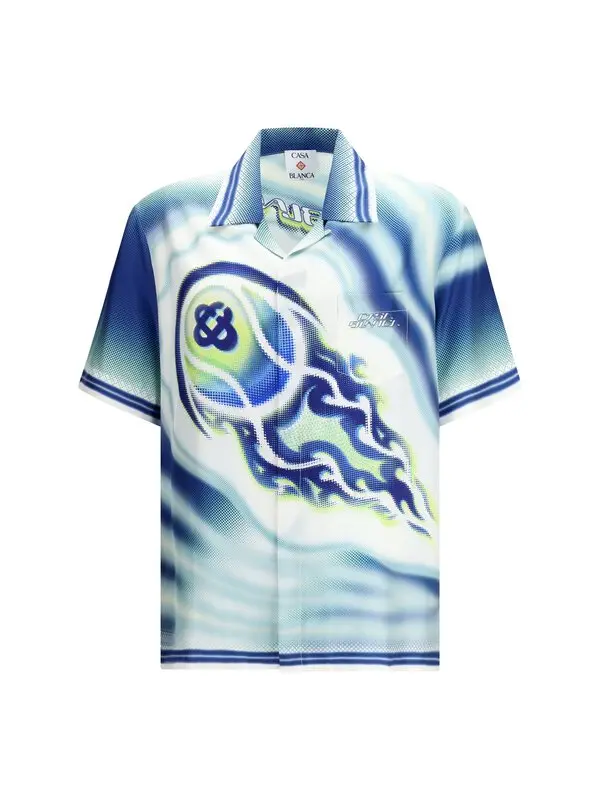 Casablanca Art Of The Serve Shirt - Multicolor