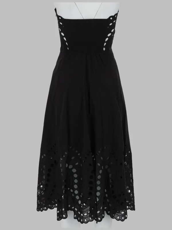 Charo Ruiz Ibiza Marlin Long Dress - Black